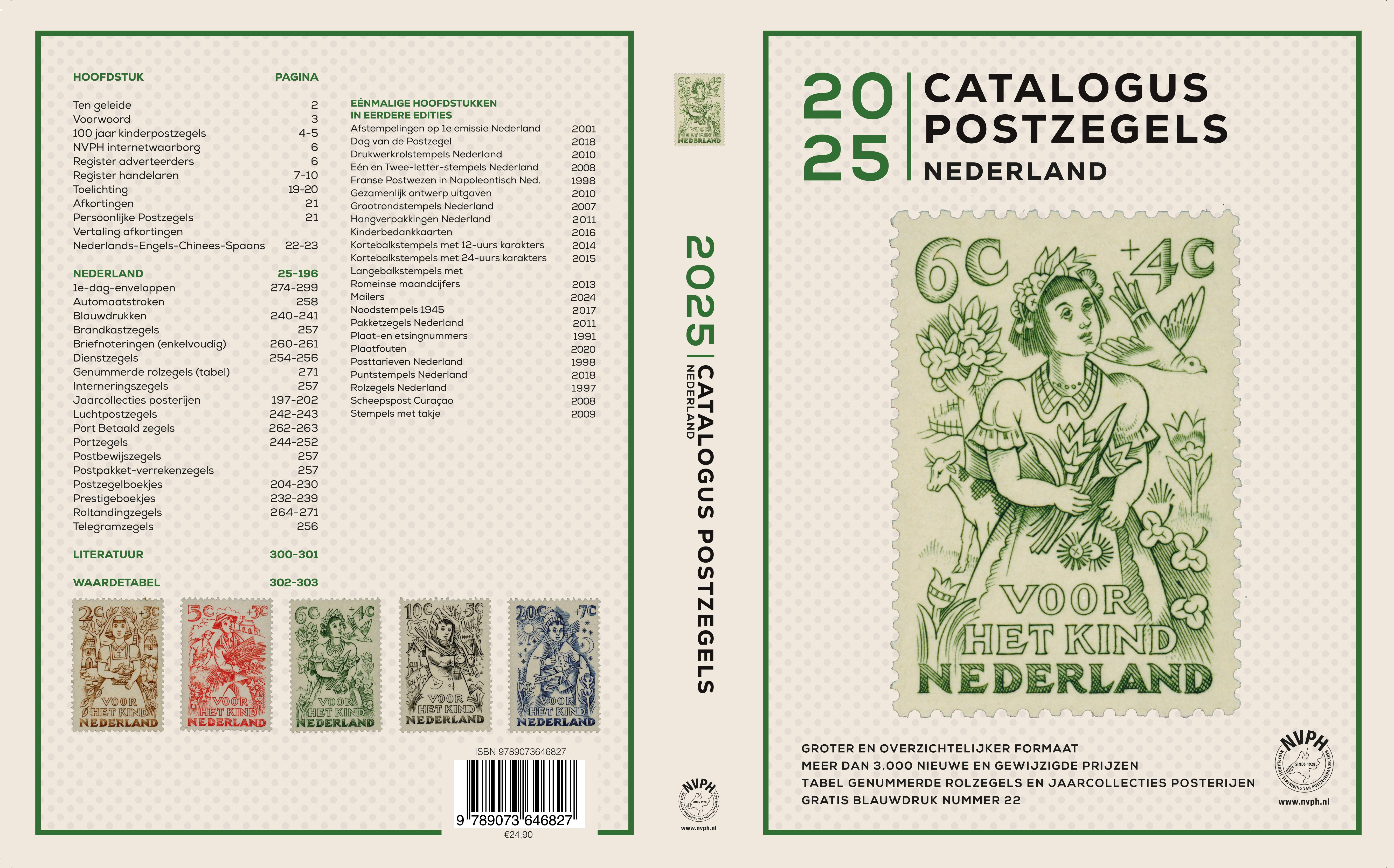 NVPH Catalogus Nederland 2025– Hollands Glorie